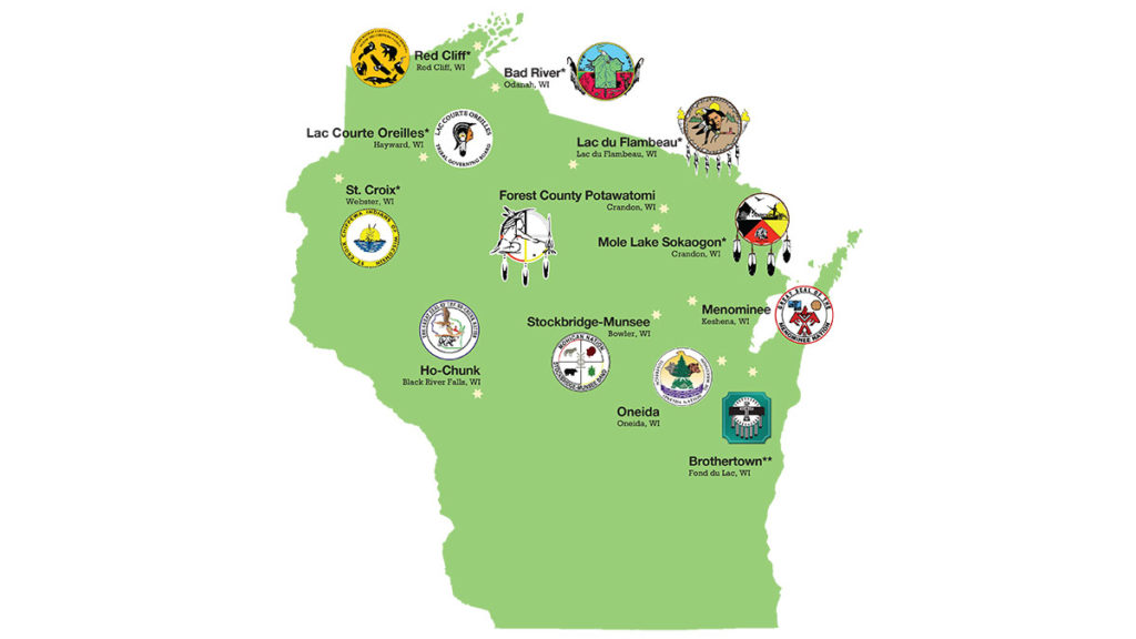 Seats of Government - Wisconsin First Nations